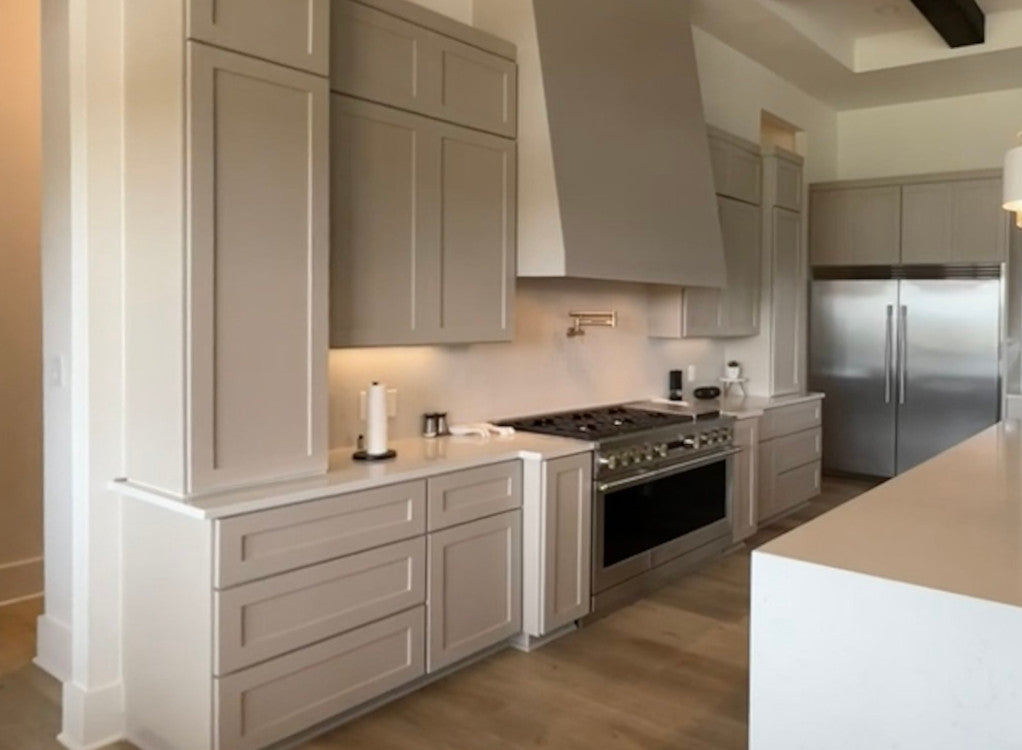 Mist Beige Shaker Kitchen Cabinets (Pre-Assembled) – Nuovi Armadi