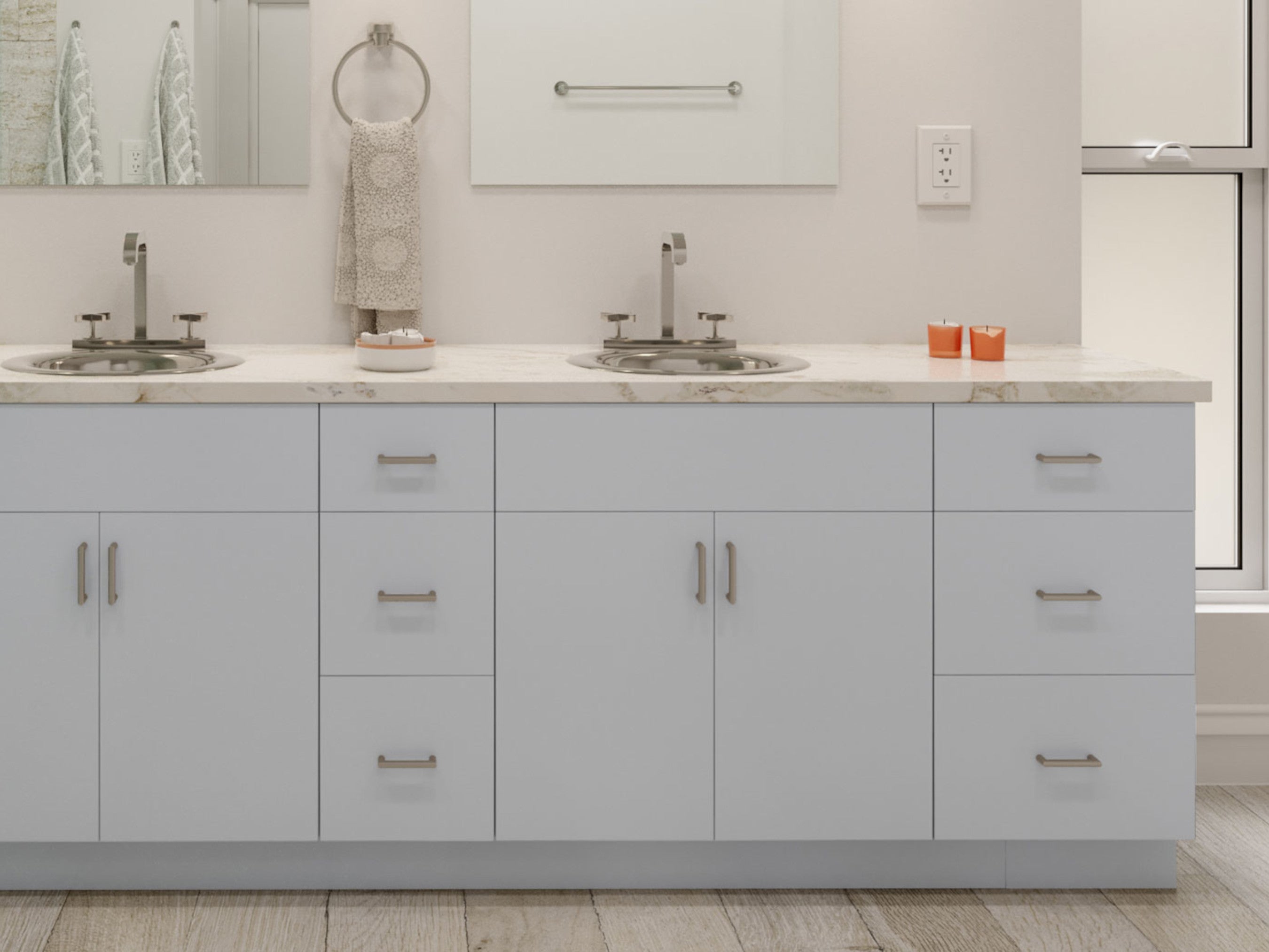 Ultra Gray Bathroom Vanities – Nuovi Armadi